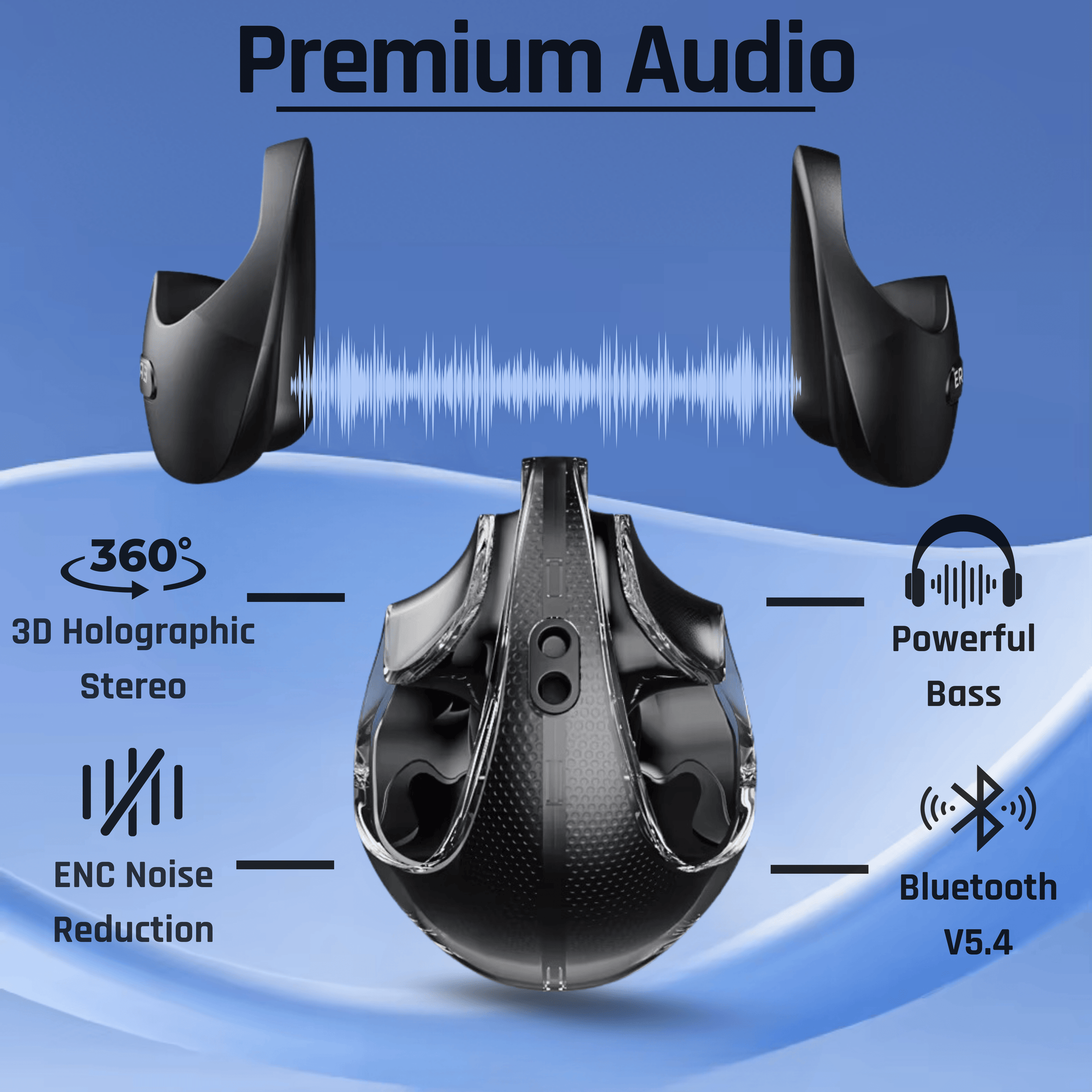 Awaze Labs X15 Pro Wireless Earbuds – Premium Noise-Canceling Headphones